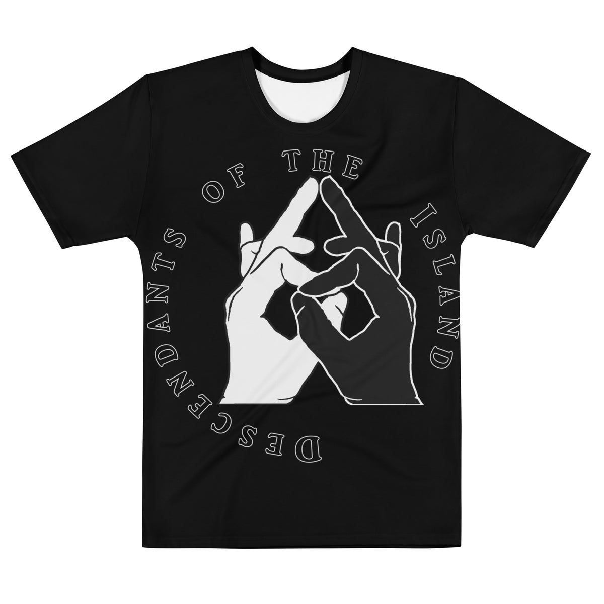 DTI Black and White One Heart With Stars t-shirt – Descendants of the ...