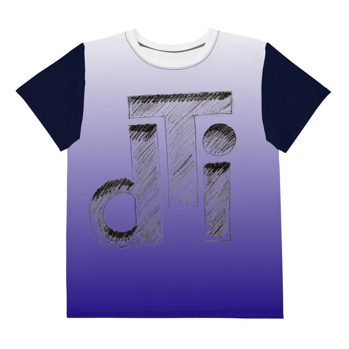 DTI Blueberry Crayon Logo Youth crew neck t-shirt – Descendants of the ...